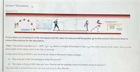 Solved Lesson 7 Discussion V Must Post First Lesson 7 O The