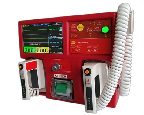 Uni Em Hospital Biphasic Defibrillator For Home And Public Place At