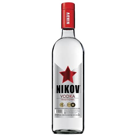 Vodka Nikov Tradicional 40º 1000cc Baliquors B2b
