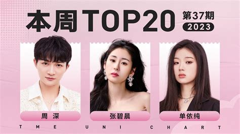 【本周top20】周深《同心圓》首次登頂！張傑劉宇寧重回前十！ Youtube