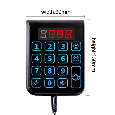 China Led Number Display Caregiver Pager Manufacturers Led Number