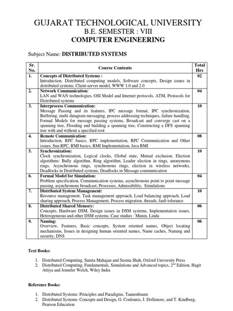 Distributed Systems Pdf Distributed Computing Message Passing