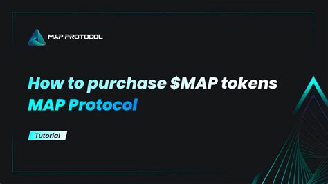 How To Purchase Map Tokens Tutorial By Map Protocol 💙mapo Medium