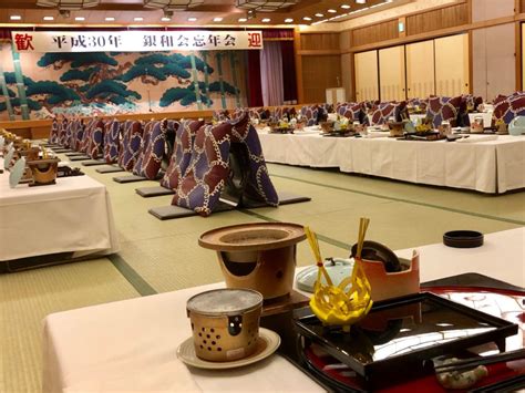 忘年会開催 for 銀和会 株式会社ホテル銀水荘 採用特設ホームページ