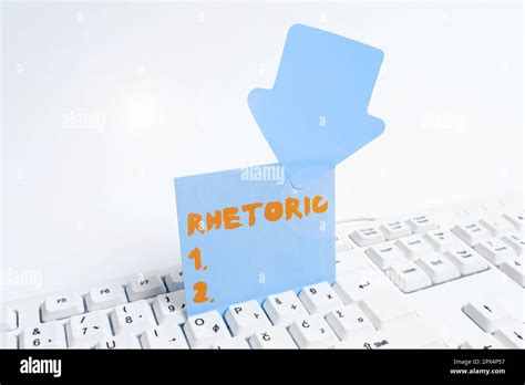 Légende Conceptuelle Rhétorique Business Vitrine étude De Lécriture