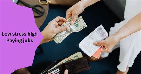 low stress high paying jobs without degree