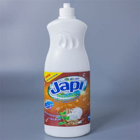 Nước Rửa Chén Japi 800ml Hương Quế Và Bạc Hà Japi