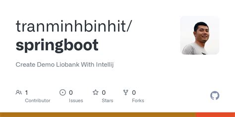 Github Tranminhbinhitspringboot Create Demo Liobank With Intellij