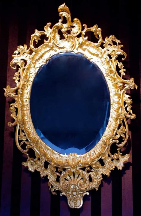 La Coquille French Rococo White Bevelled Mirror Traditional Wall