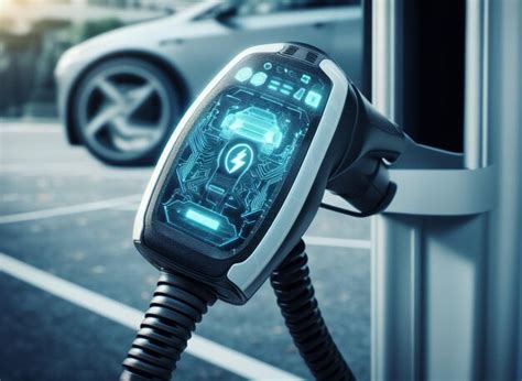 Premium Photo Electric Energy Plug Hybrid Suv Car Ev Fast Charge