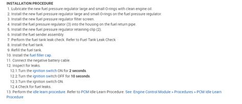 Hard Starting Possible Fuel Pressure Regulator Issue