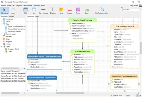 Navicat Data Modeler Excelente Sistema De Configuración Y Diseño De