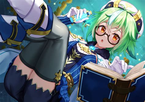 Sucrose Genshin Impact Drawn By Hachinatsu Danbooru