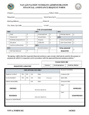 Fillable Online Navajo Nation Hardship Assistance Form Fax Email Print