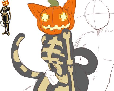 Rule 34 Cat Ears Fortnite Fortnite Battle Royale Pumpkin Cat Fortnite Pumpkin Head Request