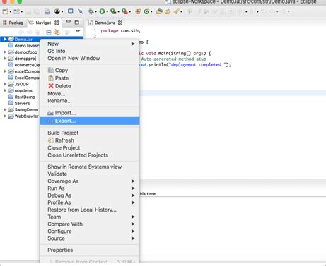 Implementación de Java creación y ejecución de un archivo JAR de Java