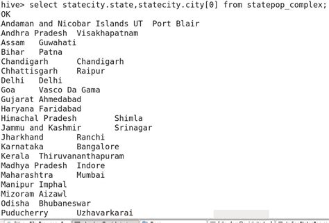 complex data types array within map big data and sql