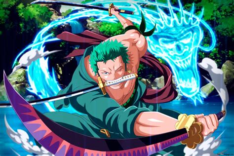 Roronoa Zoro [one Piece] 2k Téléchargement De Fond Décran