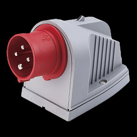 Macho Volante 2pt 16a 6h Ip44 Enchufe Industrial