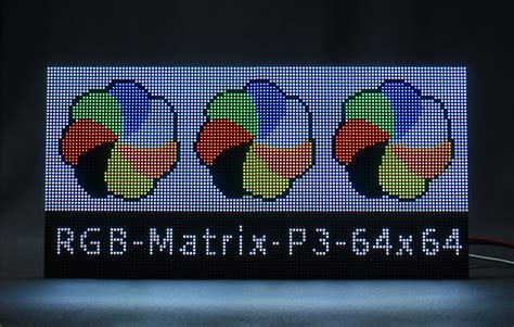X Rgb Full Color Led Matrix Panel Thinkrobotics