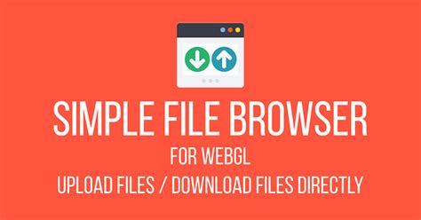 Webgl File Upload Unity Engine Unity Discussions