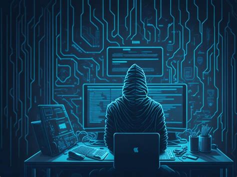 Premium Ai Image Hacking Related Background