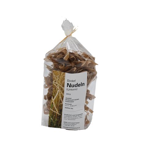 Dinkel Nudeln Original Bettwiler Huusgmacht`s