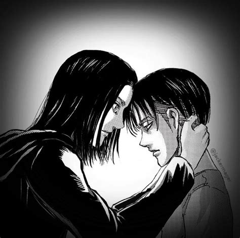 Eren X Levi Riren Ereri In 2024 Ereri Attack On Titan Headcanon