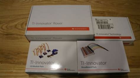 New Texas Instruments Ti Innovator Bundle W Rover Hub Breadboard