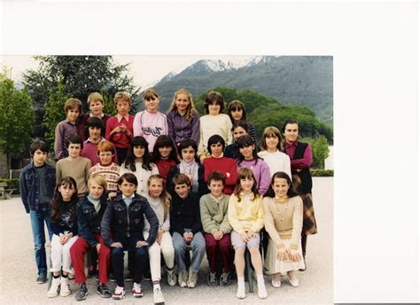 Photo De Classe 6ème B Année 82 83 De 1982 Collège La Lauzière