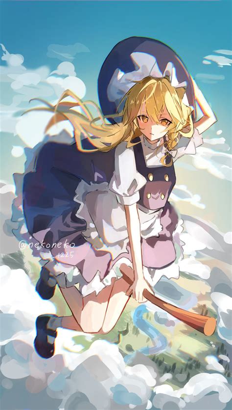 Nekoneko 1225 Kirisame Marisa Touhou Commentary Highres 1girl