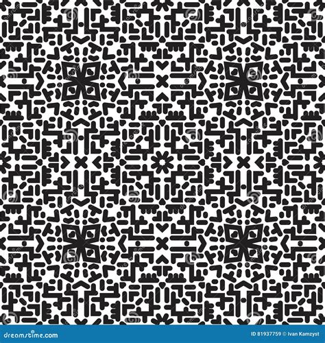 Abstract Lines Seamless Pattern Modern Stylish Geometric Backgr Stock