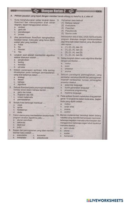 Soal Informatika Kelas Selection Brunofugaadvbr