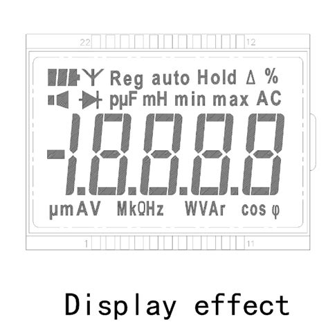 4 Digit 7 Segment Display Customize Reflective Lcd Display 2 3 Inch Manufacturers And Suppliers