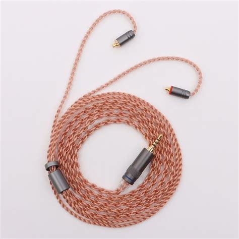 4 Core Silver Plated Copper Headphone Upgrade Cable 253544mm Mmcx