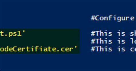 how to sign powershell ps1 scripts vgeek tales from real it system administration environment