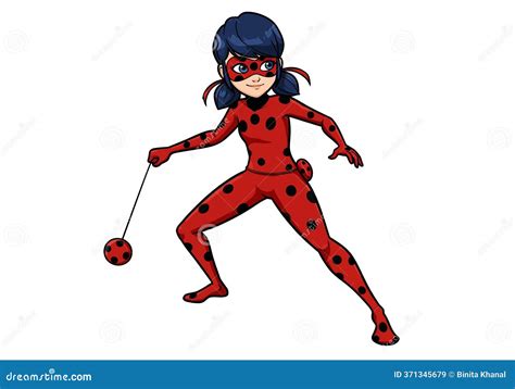 Miraculous Ladybug Clip Art Vector Illustration