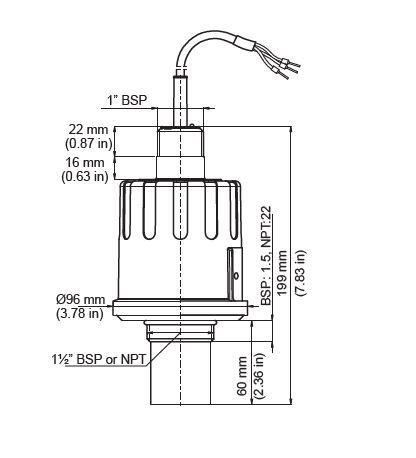 No Contact Ultrasonic Level Sensor