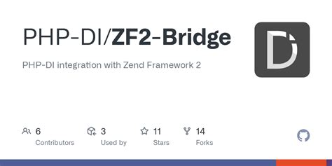 Github Php Dizf2 Bridge Php Di Integration With Zend Framework 2