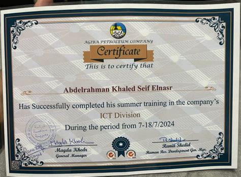 Abdelrhman Khaled On Linkedin I Am Thrilled To Share That I Have