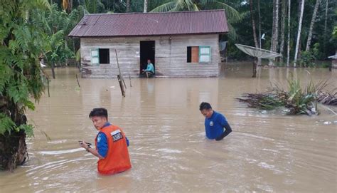 Banjir Rendam Empat Kecamatan Di Aceh Selatan Kedalaman Capai 120