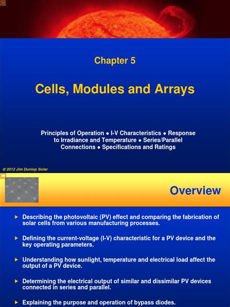 5 Cells Modules And Arrays Pdf Pdf Thin Film Solar Cell Photovoltaics