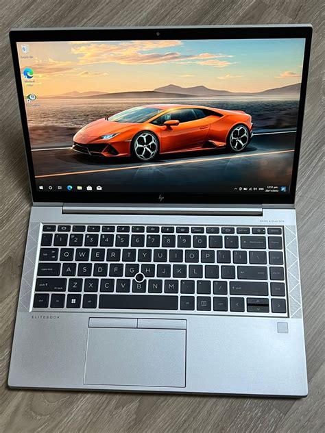 HP EliteBook G Laptop FHD IPS AMD R Pro U GB RAM GB NVMe SSD Wi Fi