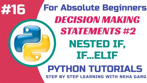 Python Tutorials Conditional Statements Nested If Else Part 2