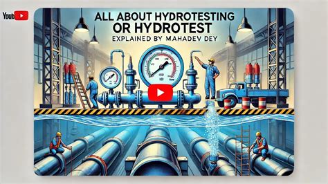 Hydrotesting Hydrotest For Pipelinepressure Test Of Pipe Hydrotest