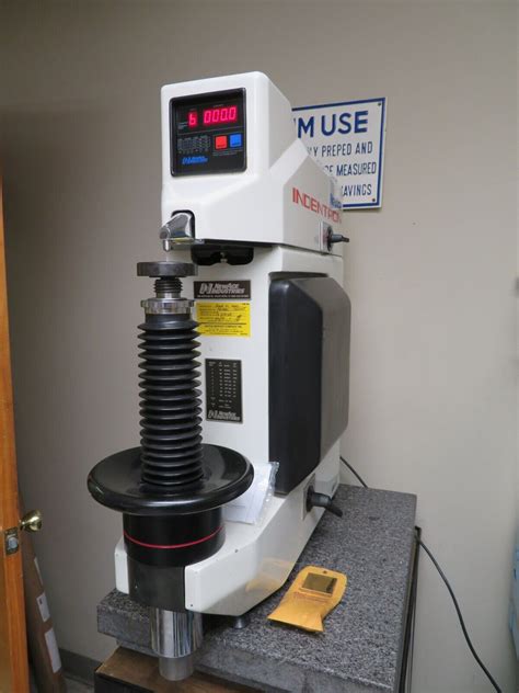 Newage Indentron Ni300c Twin Tester Regular Superficial Hardness Tester Cald Bullseye Calibration