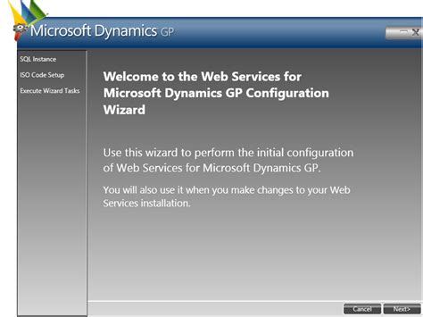 Hands On With Microsoft Dynamics Gp 2015 R2 Web Services Configuration