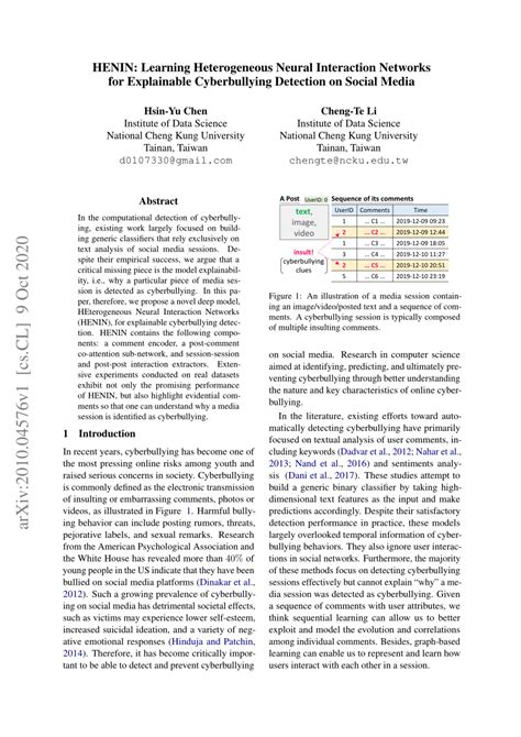 Pdf Henin Learning Heterogeneous Neural Interaction Networks For