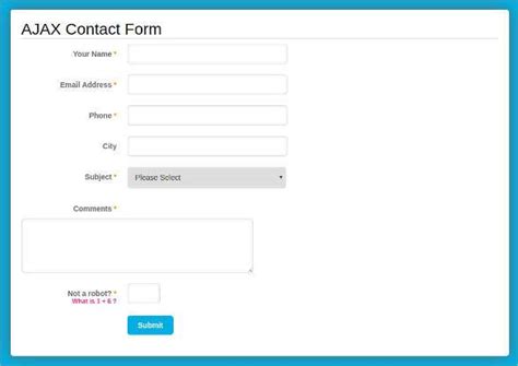 28 Best Php Contact Form Templates