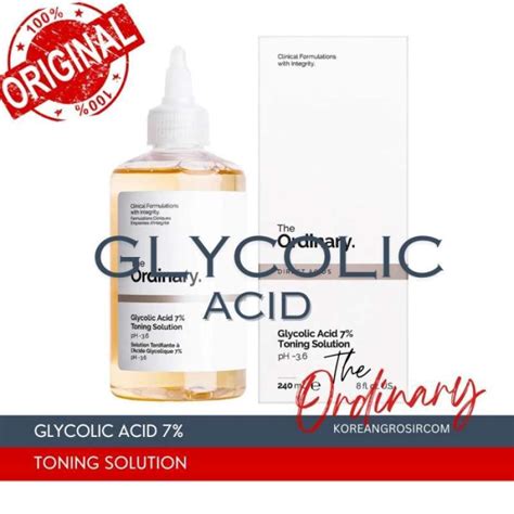 Promo The Ordinary Glycolic Acid 7 Toning Solution Toner Original